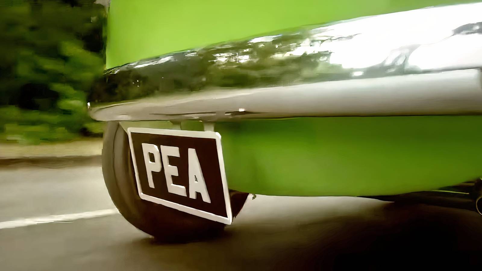 This Car Is A True One Of A Kind – Meet The Pea Car