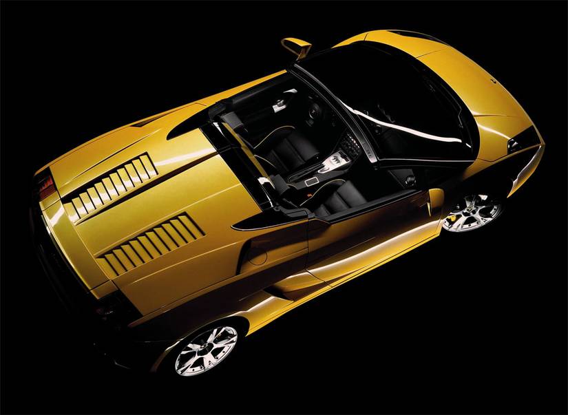 Lamborghini Gallardo Top View