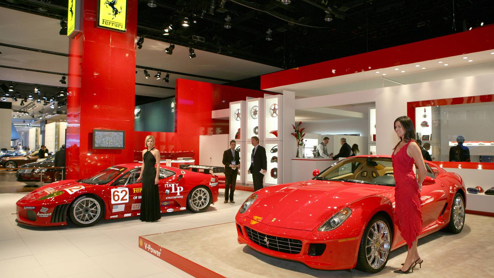 Ferrari at the 2007 Detroit Auto Show