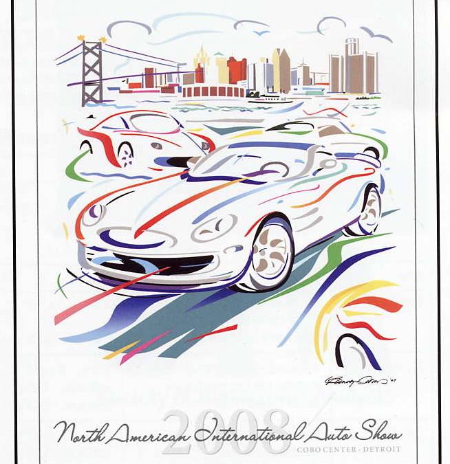 2008 Detroit Auto Show poster debuts