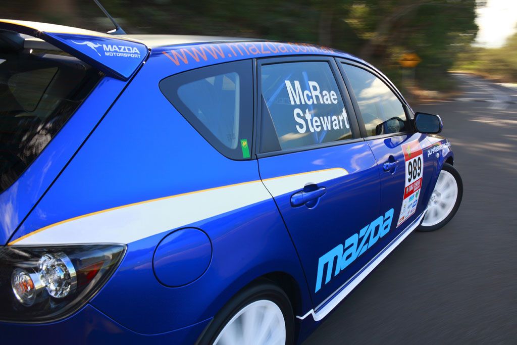 2008 Mazda3 MPS Rally Car