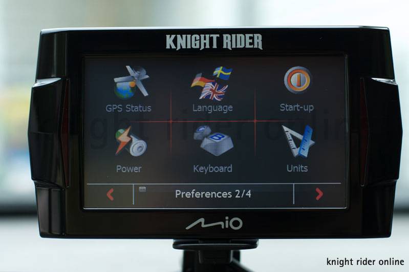 Mio Knight Rider GPS