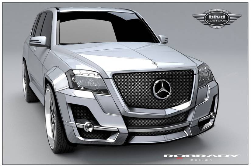 New Mercedes GLK Concepts to debut at SEMA