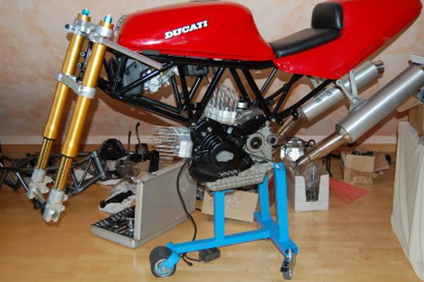 V8-powered Ducati project
