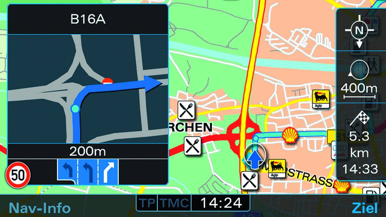 Audi Navigation System Plus with MMI for: A3, TT and R8
