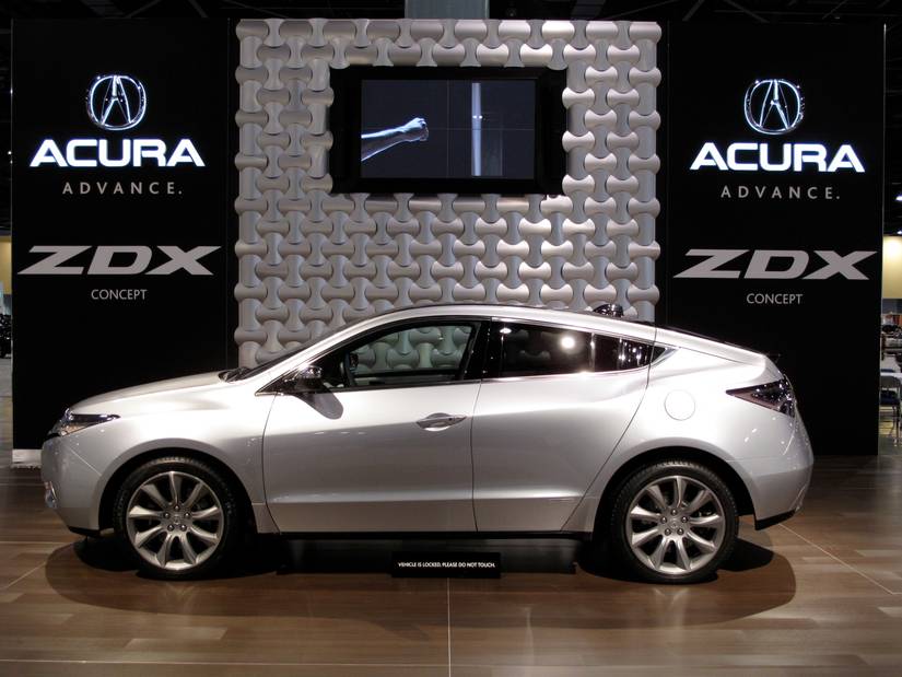 The 2010 Acura ZDX Gave The BMW X6 A Run For Its Money