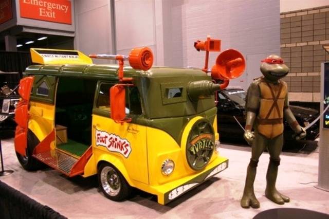 Turtle Van makes appearance at the Chicago Auto Show