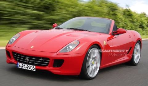 Ferrari 599 Spider Rendering