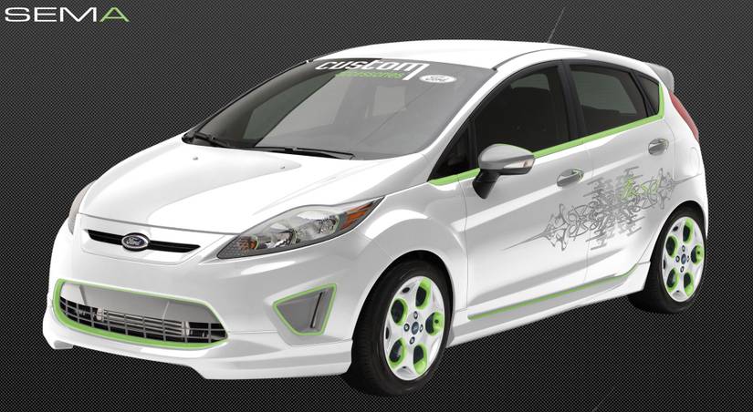 Customized Ford Fiestas Debut at SEMA