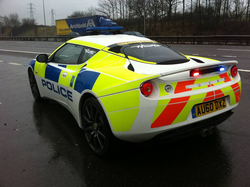 2011 Lotus Evora Police Car