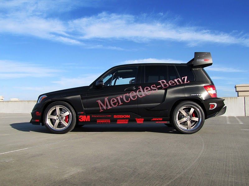 2011 Mercedes GLK350 Hybrid Pikes Peak Rally Car by Renntech