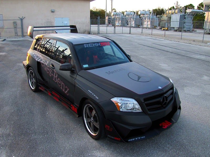 2011 Mercedes GLK350 Hybrid Pikes Peak Rally Car by Renntech
