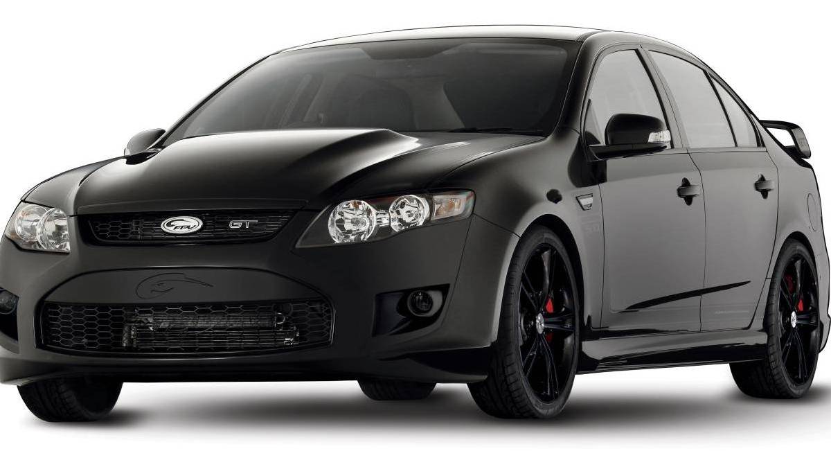 2011 Ford Performance Vehicles GT Black Limited Edition