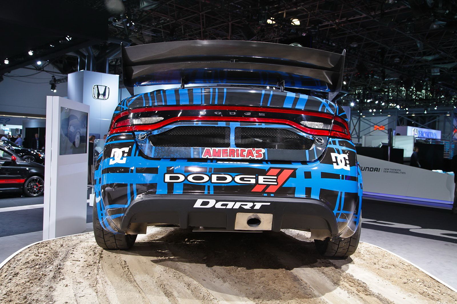 2012 Dodge Dart Global Rally Championship Rally Car