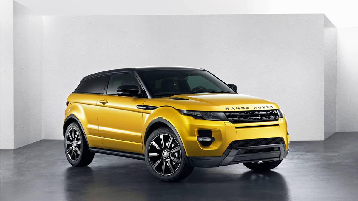 2013 Range Rover Evoque Sicilian Yellow Edition