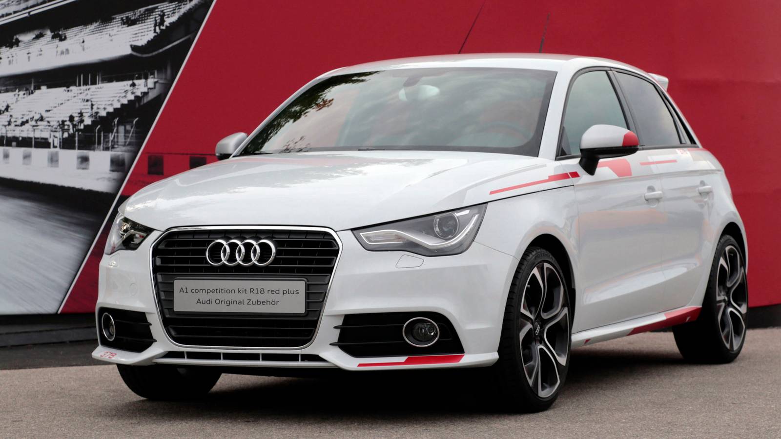 2013 Audi A1 Competition Kit R18 Red Plus