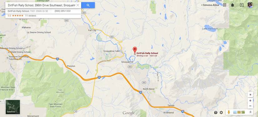 Dirt Fish Rally School