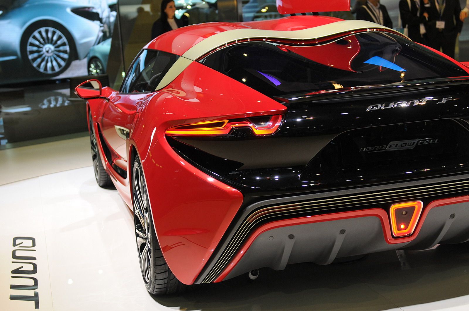 2015 NanoFlowcell Quant F Gullwing Electric Sports Coupe