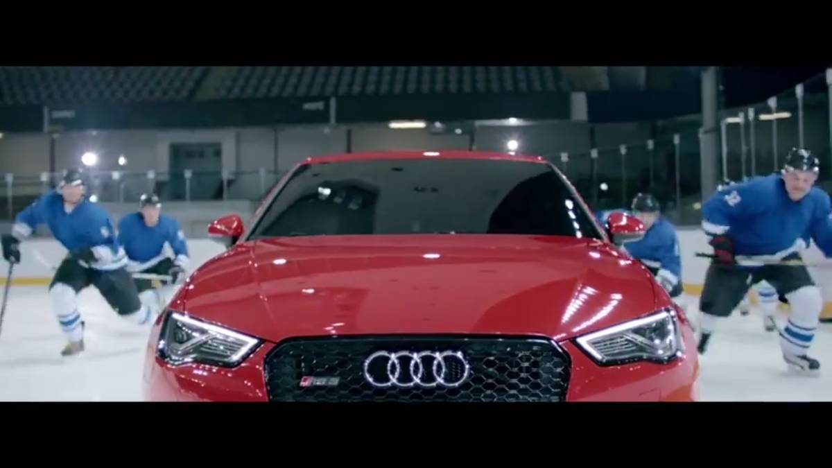 Audi RS 3 "Ice Hockey" Commercial: Video