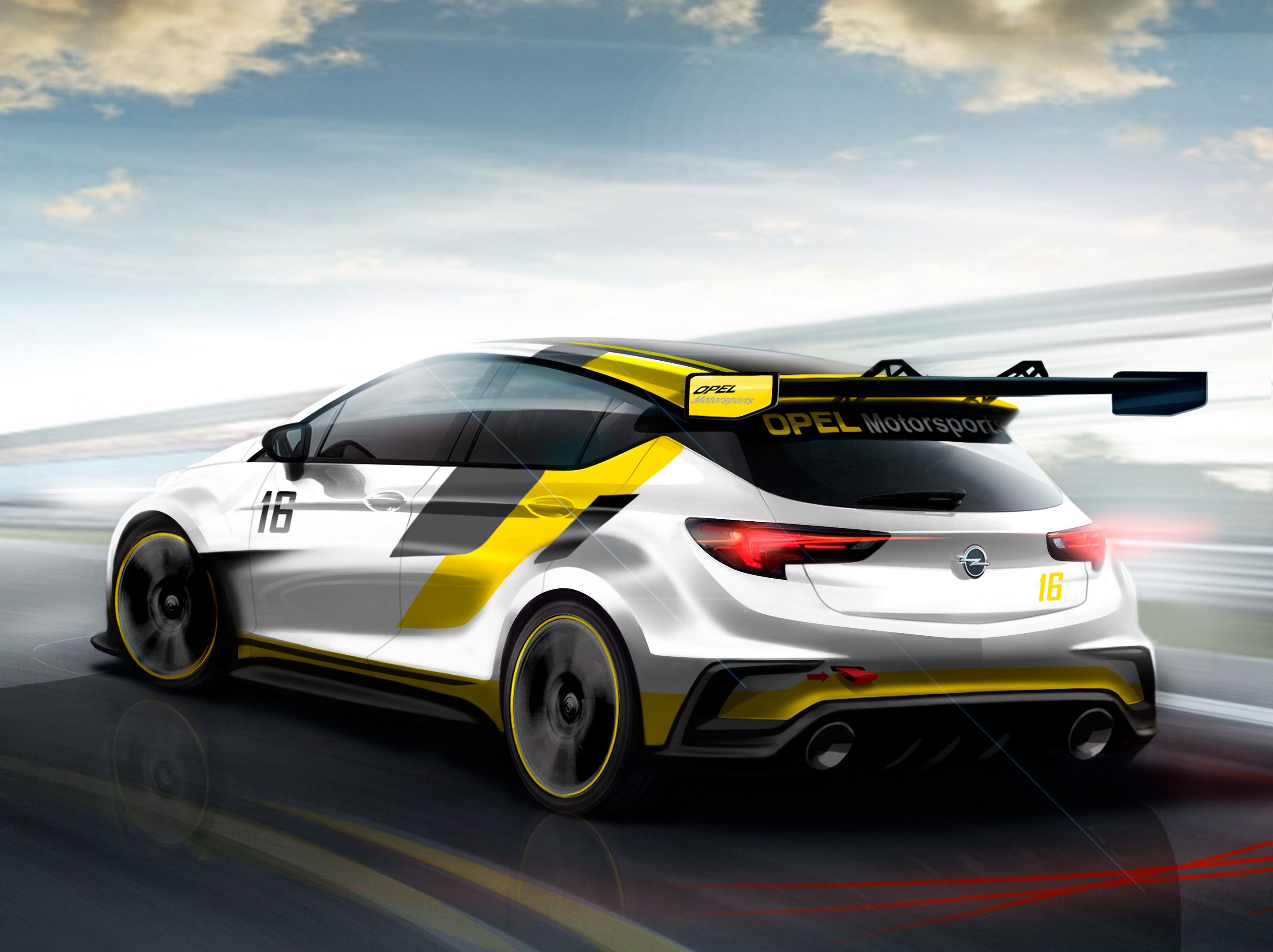 2016 Opel Astra TCR
