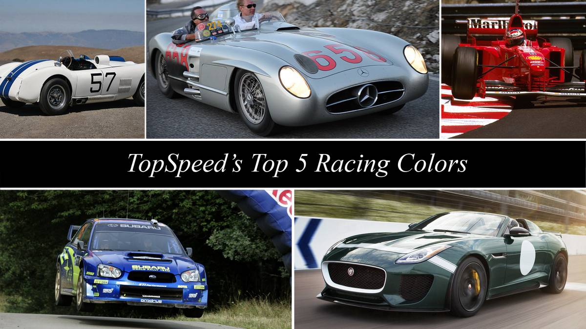 TopSpeed’s Top 5 Racing Colors