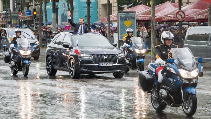 Emmanuel Macron's Presidential Ride Is A DS 7 Crossback
