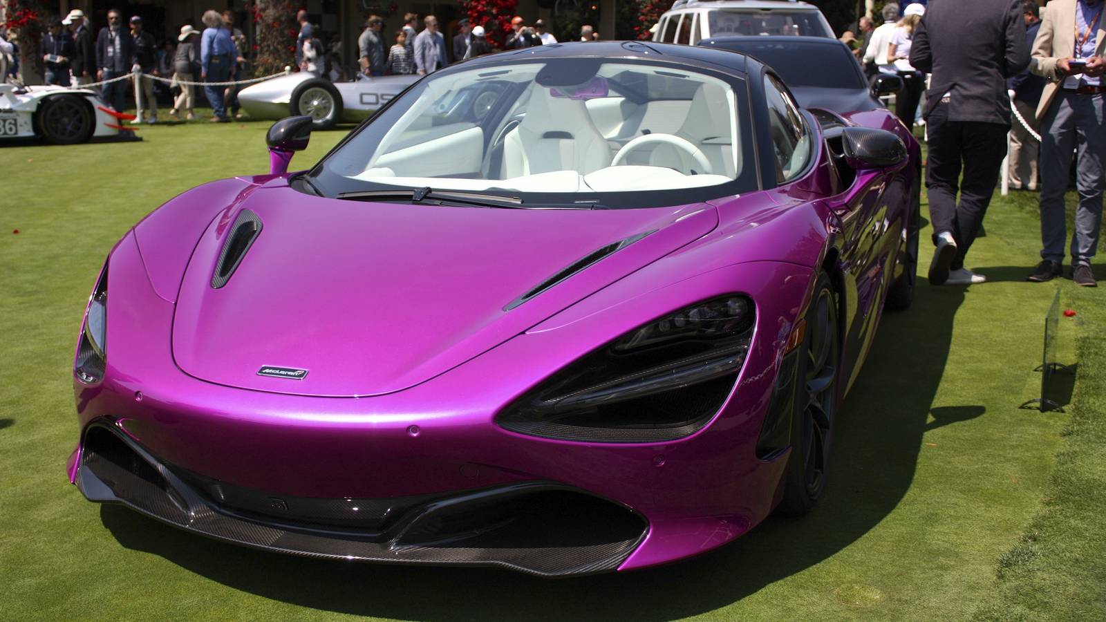 The McLaren 720S Goes Flamboyantly Purple as a One-Off at Pebble Beach