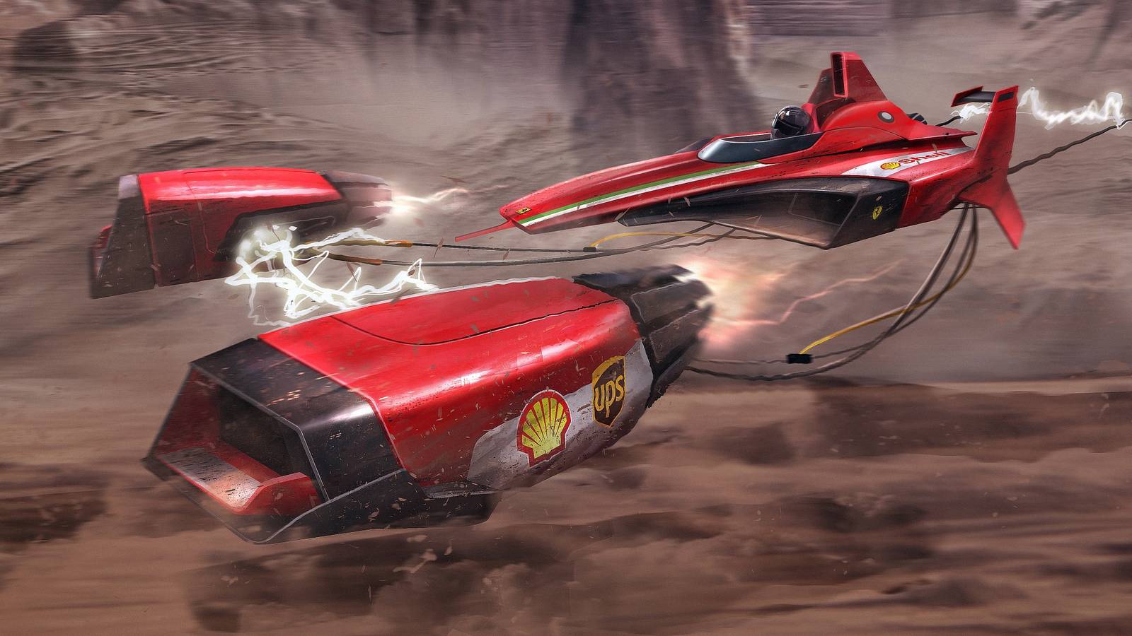 Click Mechanic Renders 7 Automakers As Star Wars Podracers