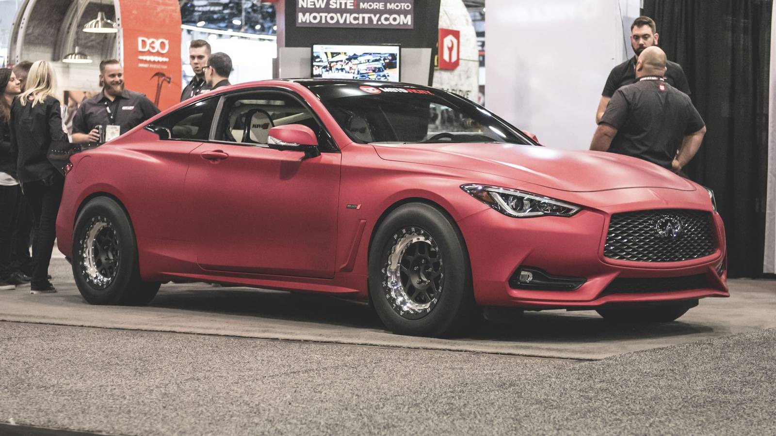 2017 Infiniti Q60 Red Alpha Concept