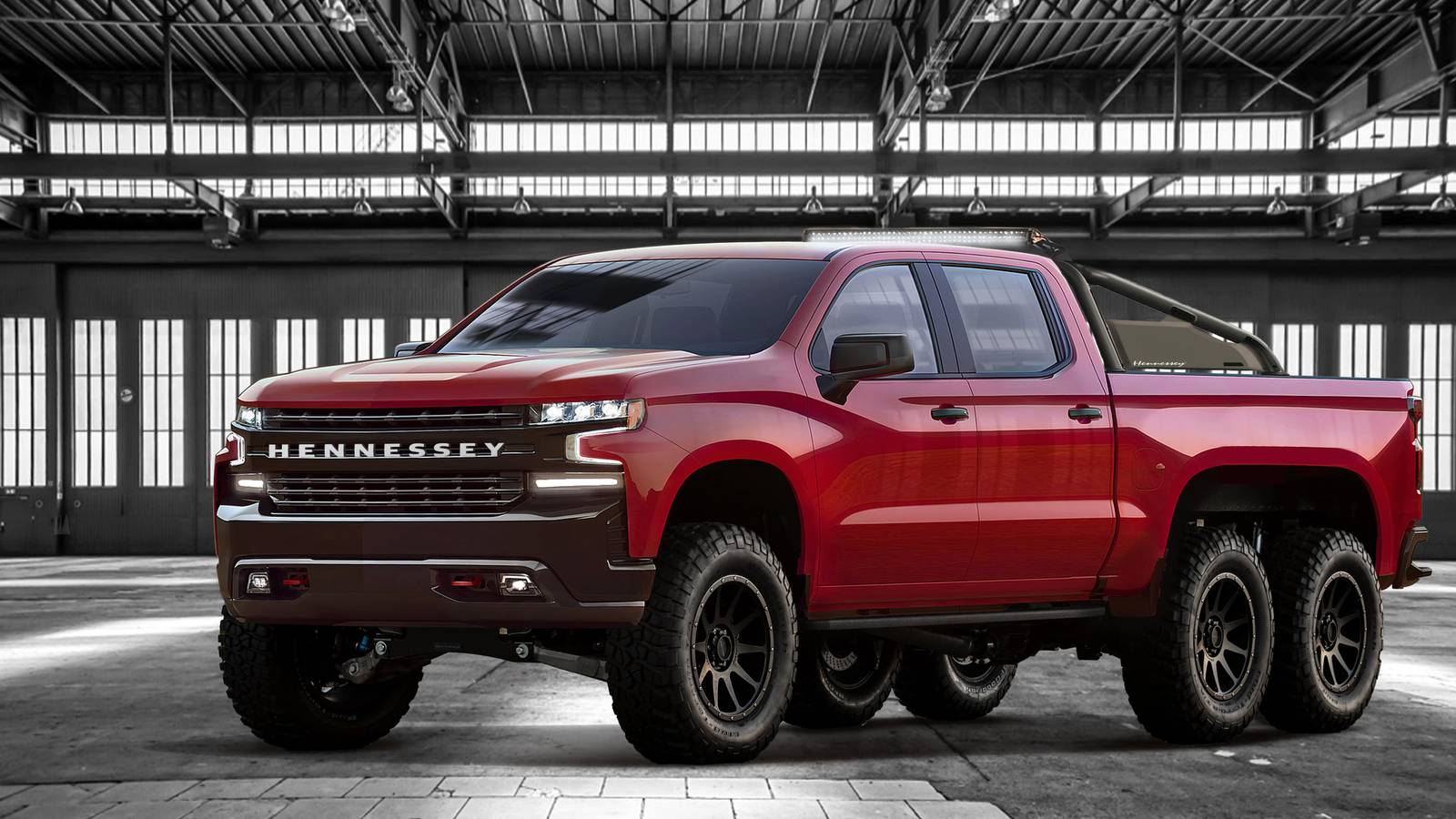 2019 Chevrolet Silverado Goliath 6x6 by Hennessey