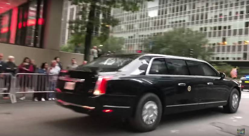 President Donald Trump's New Presidential Cadillac Limo "Beast" is ...