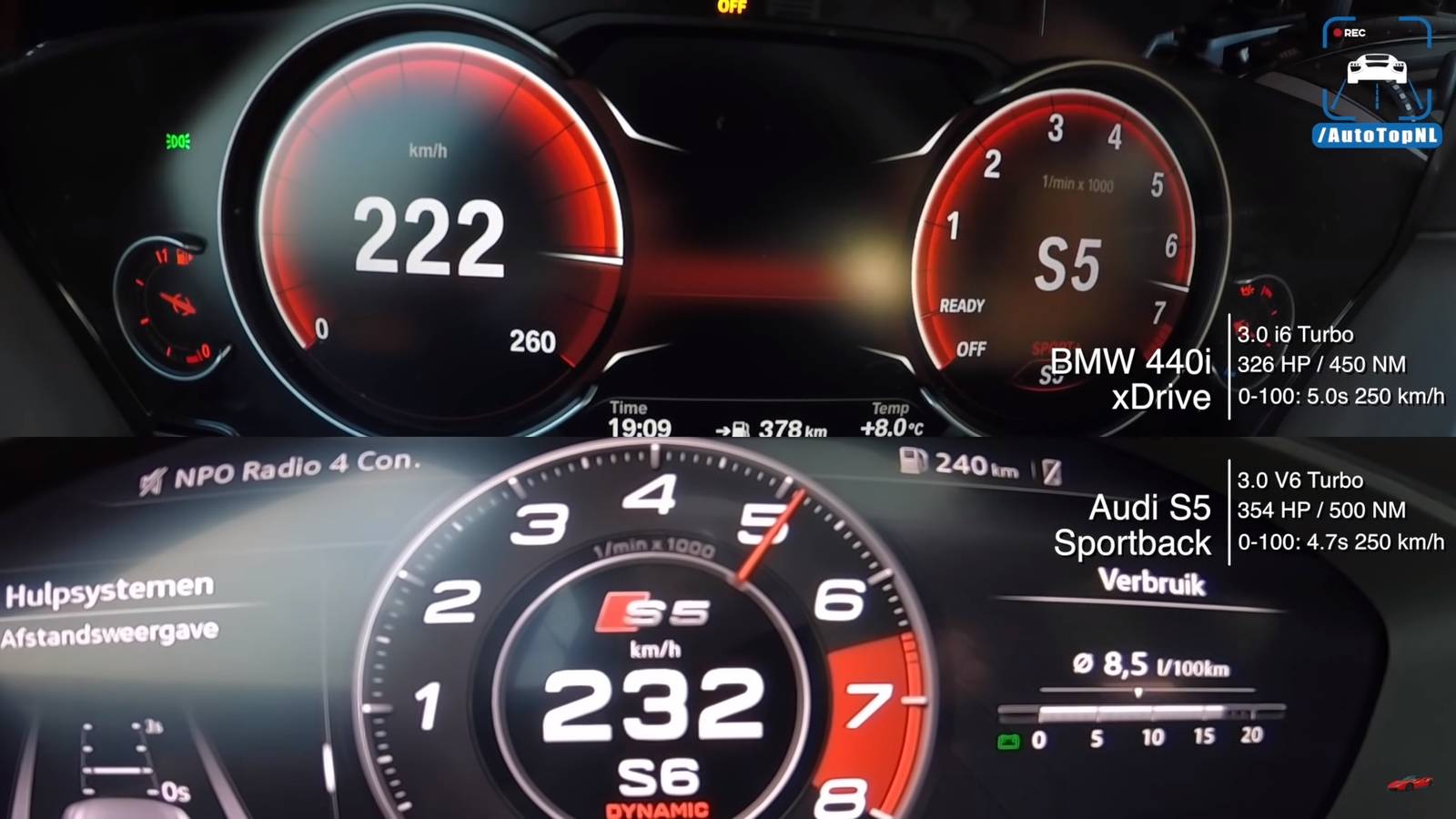 Check Out this Cool Acceleration Test Between a BMW 440i Gran Coupe and ...
