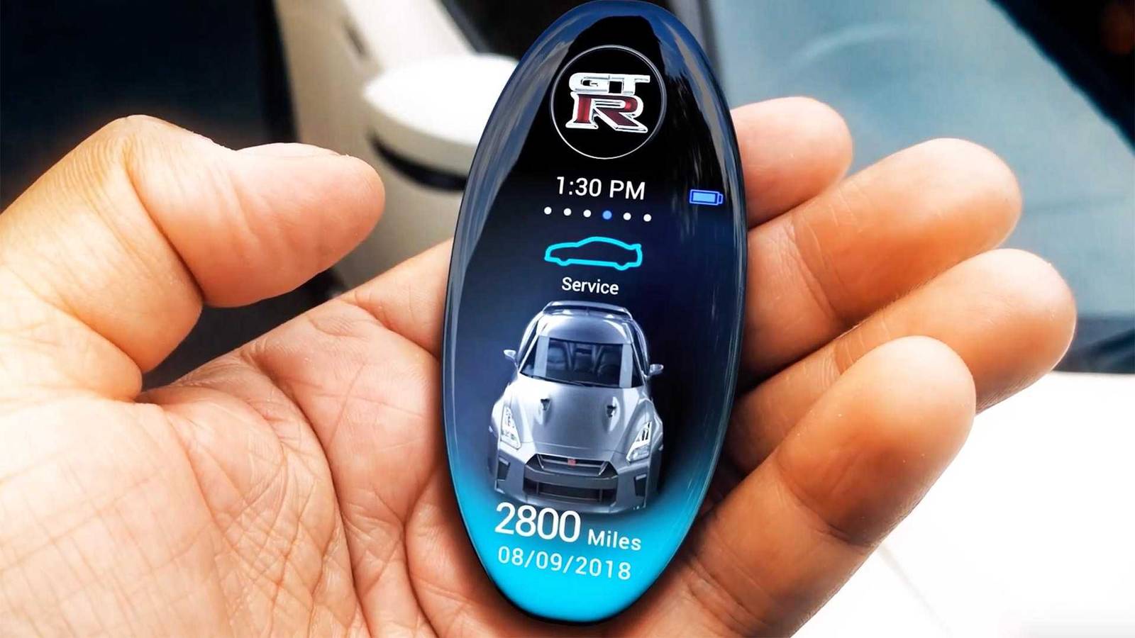 Check Out This Awesome Nissan GT-R Key Fob