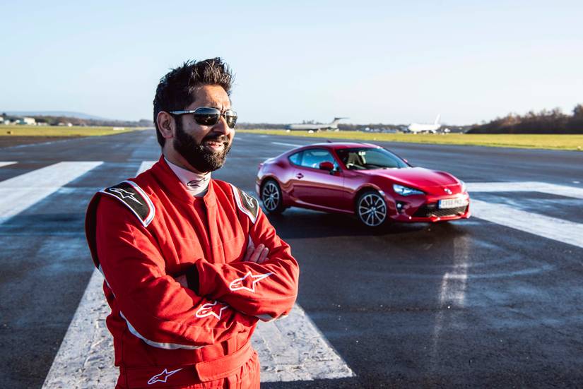 Blind Driver Gets To Drive Around Top Gear's Test Track