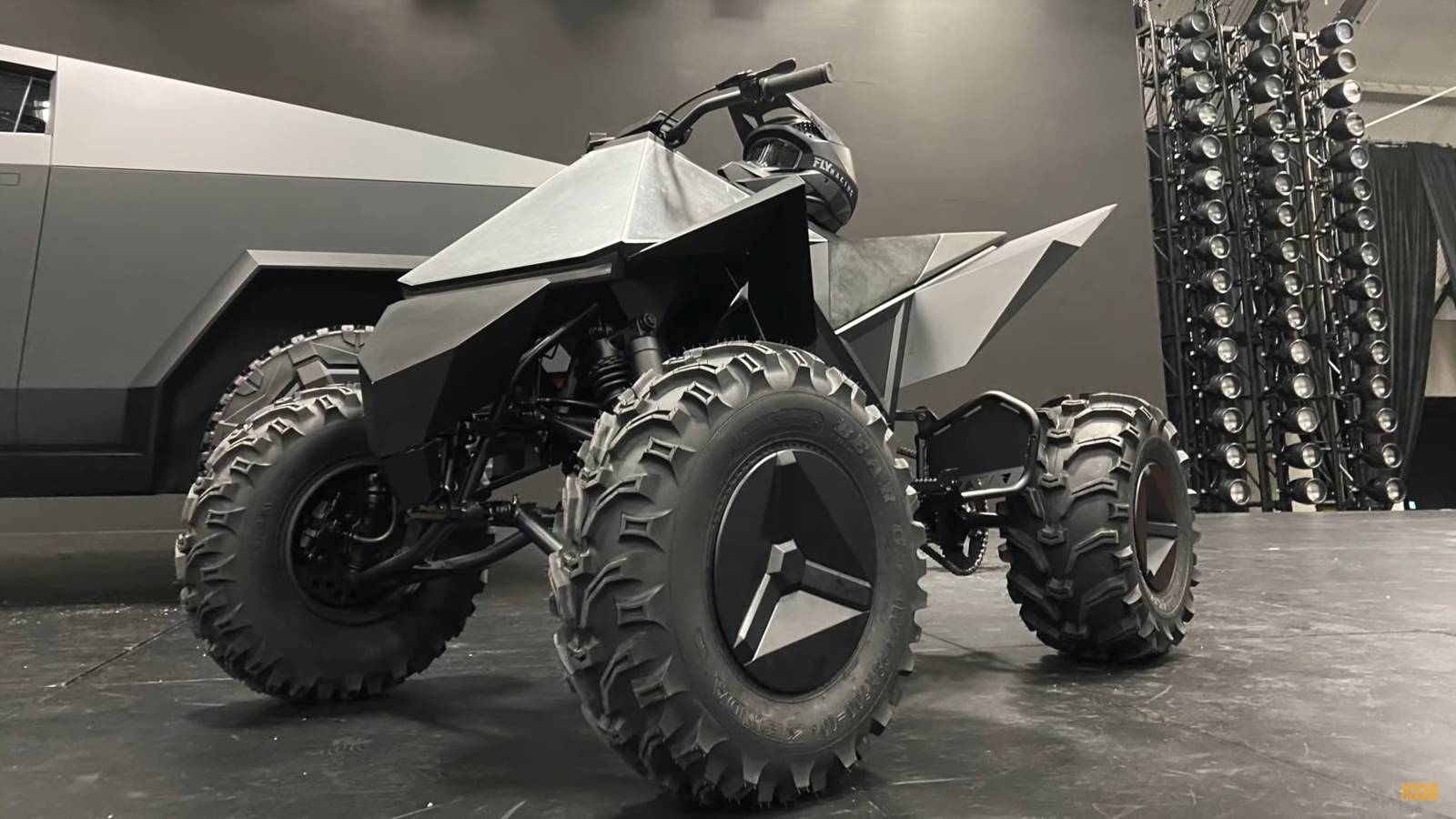 Tesla unveiled its rad new “Cyberquad” electric ATV prototype at the ...