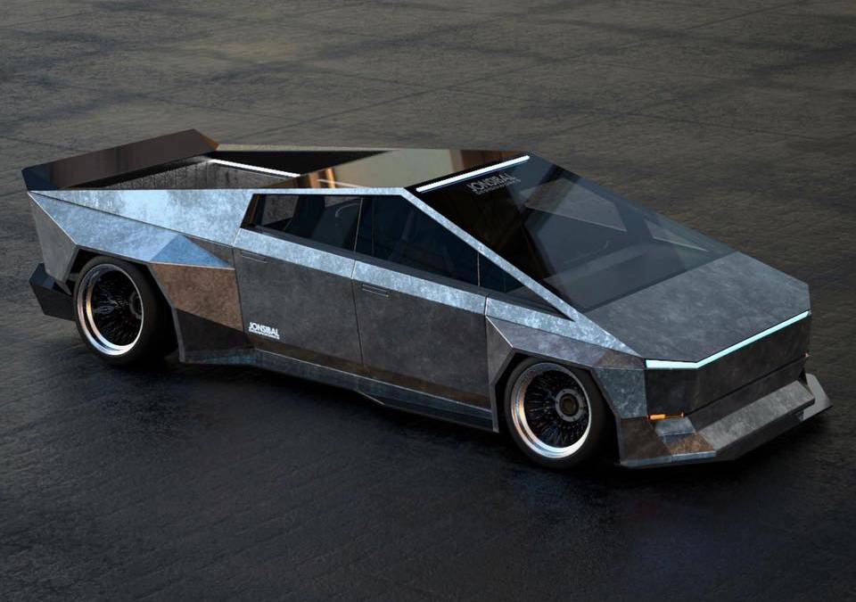 A New Wide-Body Tesla Cybertruck Rendering Proves That Elon Musks ...