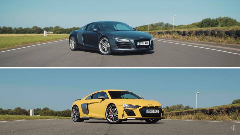 New Audi R8 Meets Old Audi R8 and The Real Winners Are Us