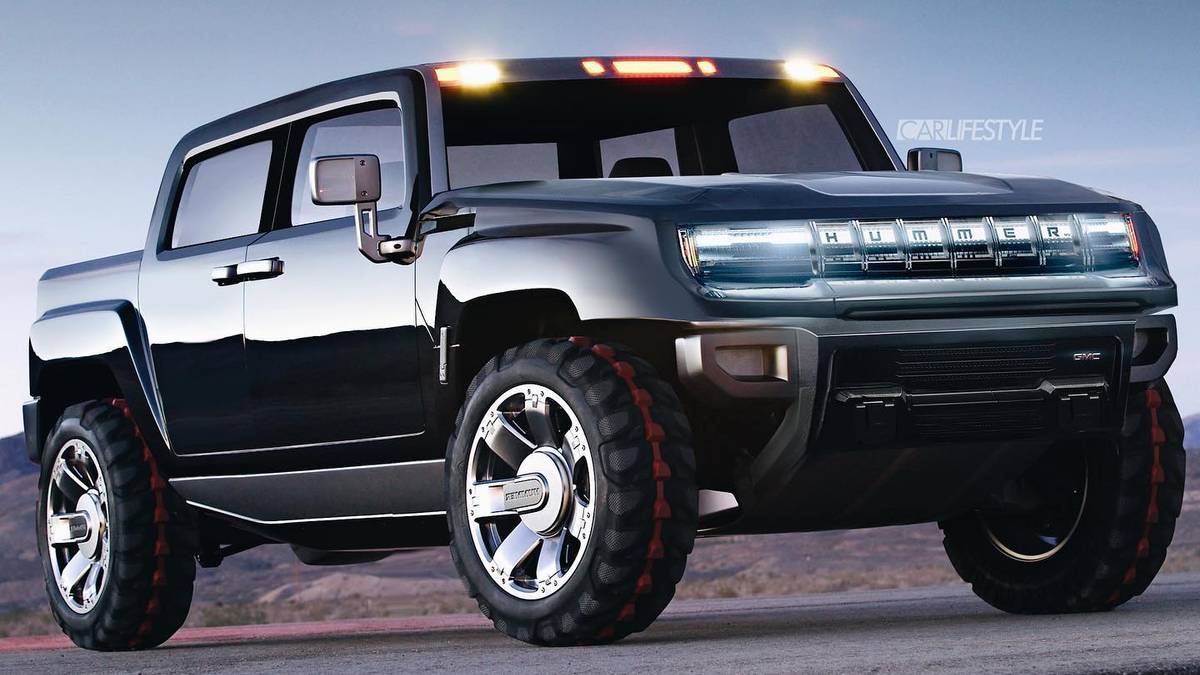 This New 2021 GMC Hummer EV Rendering Looks Just About Right