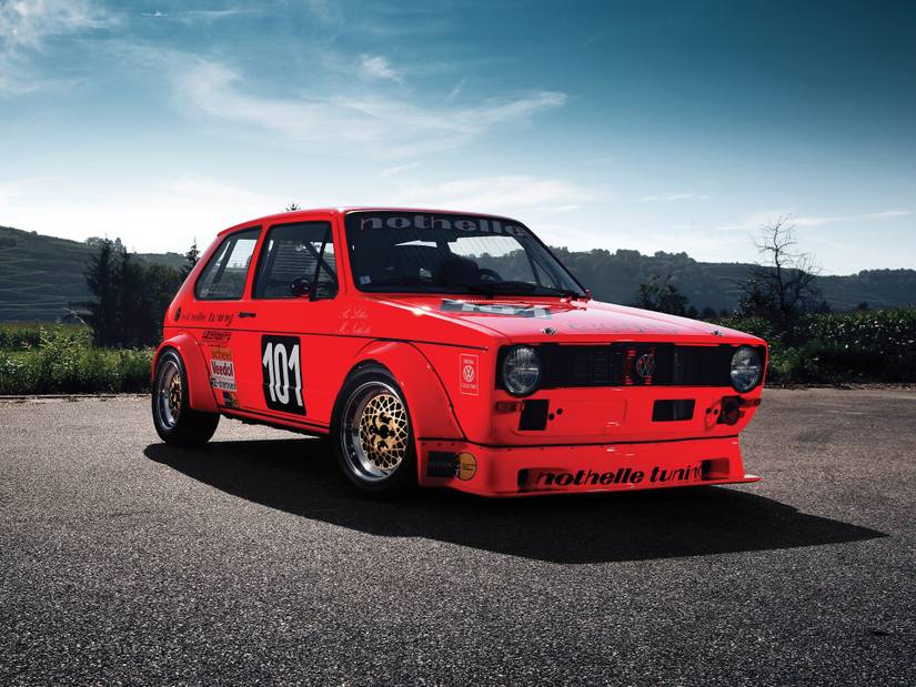 The first Volkswagen Golf race car ever built looks mean and you can buy it