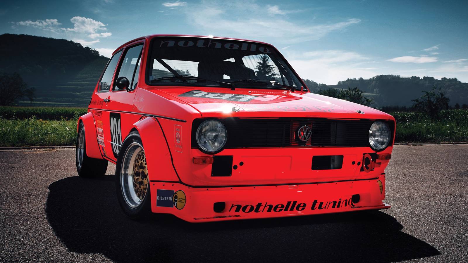 The first Volkswagen Golf race car ever built looks mean and you can buy it