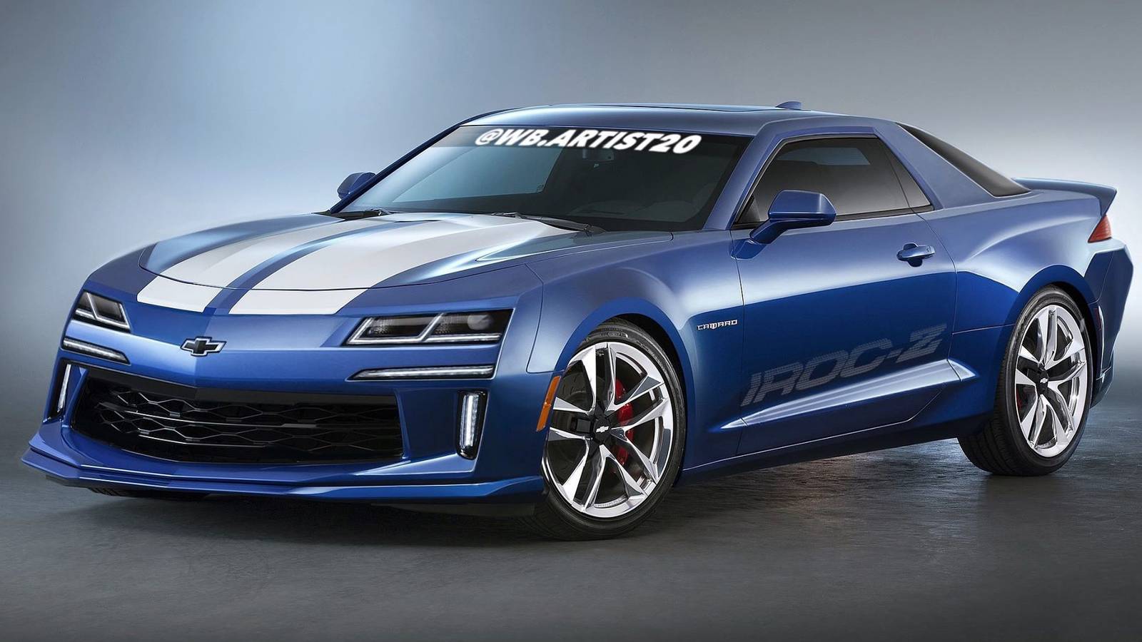 This Rendering of a Modern Chevy Camaro IROC-Z Is More Evidence That GM ...
