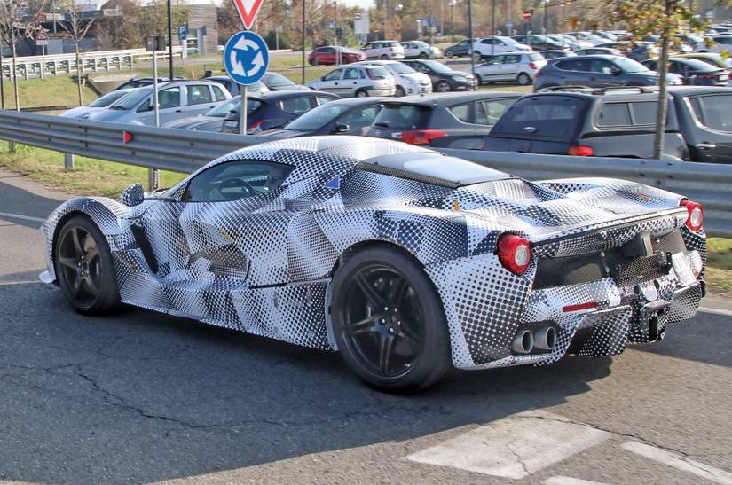 Ferrari Hypercar Mule Spotted Testing