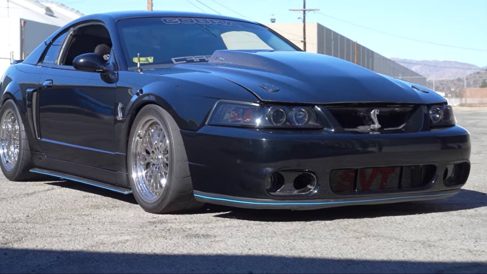 This Supercharged Terminator Ford Mustang Is Not For the Faint Hearted