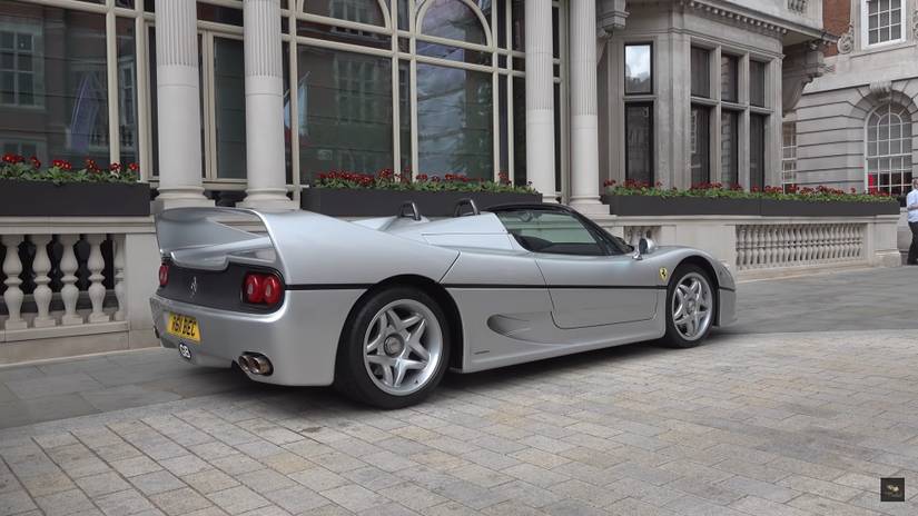 This Straight-Piped Ferrari F50 Sounds Better On The Streets Of London ...