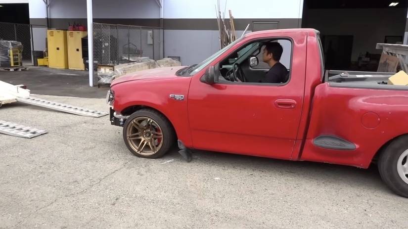 Hoonigan's 2JZ Supra-Swapped Ford F-150 Frightening Has Sprung to Life