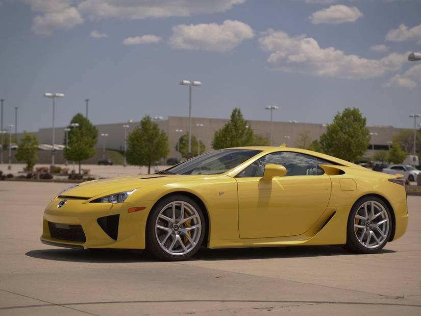 2021 This Lexus LFA Is One of Just Six LFAs Finished in Pearl Yellow ...