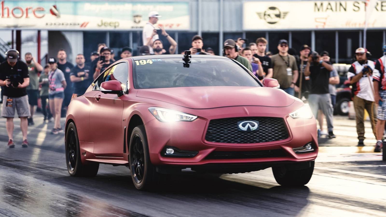 Watch As The World's Fastest Infiniti Q60 Blasts Down The Quarter-Mile