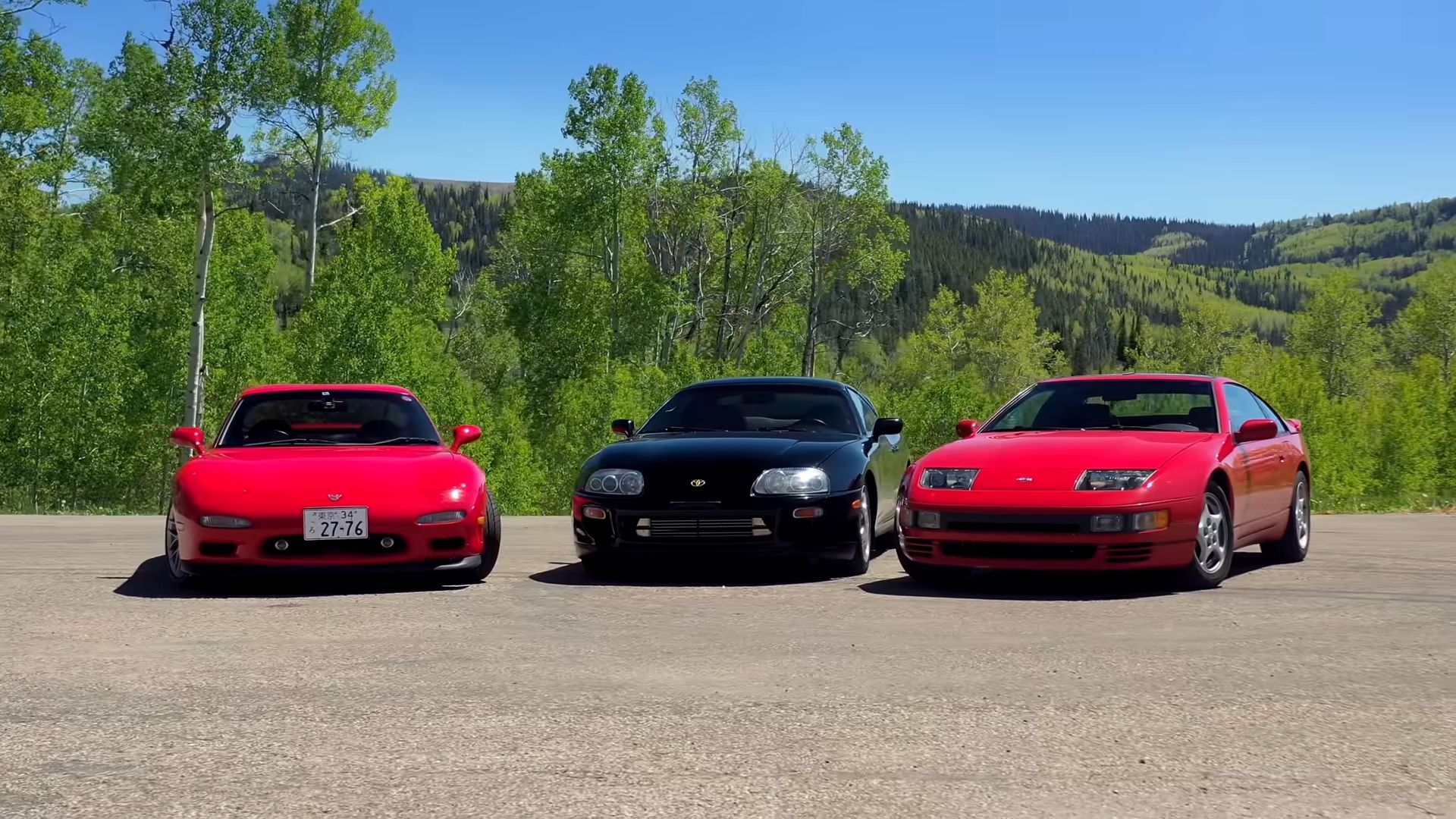 2021 Retro JDM Comparison: Toyota Supra Vs Nissan 300ZX Vs Mazda RX-7