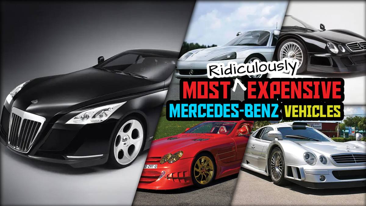 The Most Ridiculously Expensive Mercedes-Benz Vehicles Ever Made