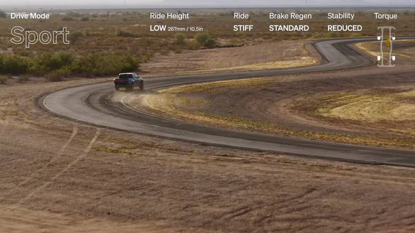 Watch The Rivian R1T Show-Off All Its Drive Modes In This Video